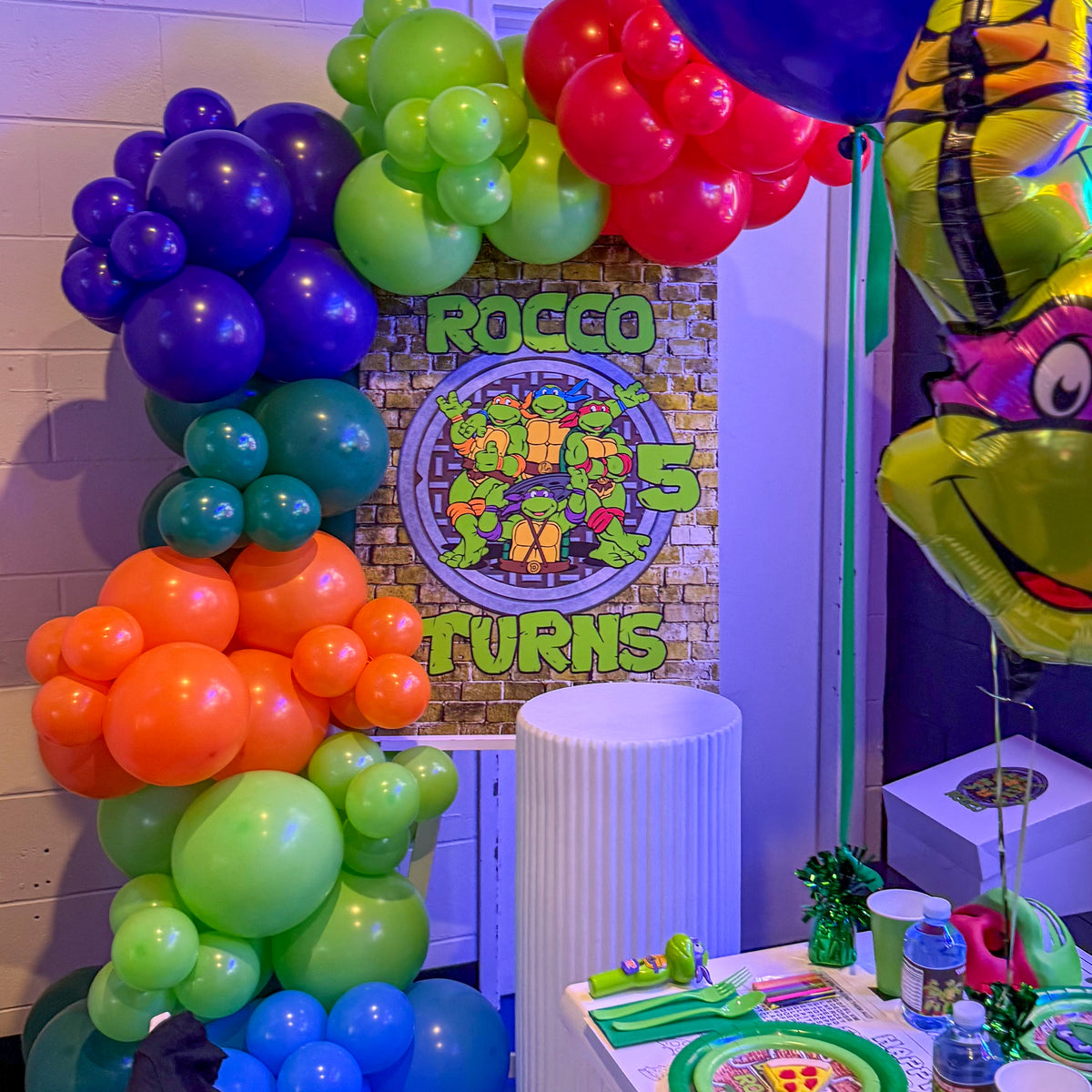 Themed Sign + Plinth – Float. GC Events