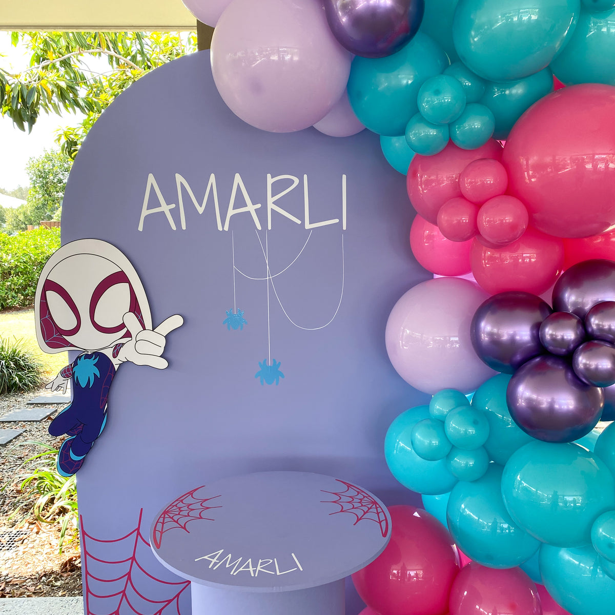 Spidey Girl – Float. GC Events