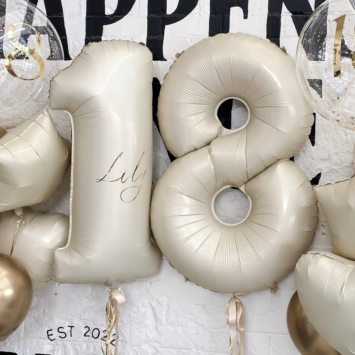 Foil Numbers Balloons – Float. GC Events